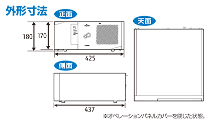 富士通 ESPRIMO N5510/FA 各部名称/外観 - FMWORLD（法人）:富士通